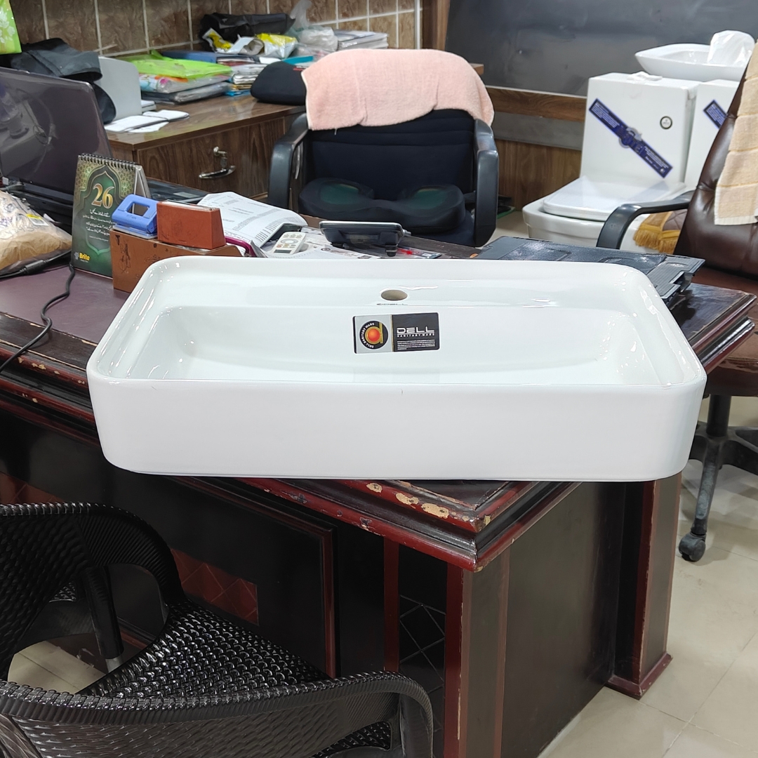 Dell 28'' Vanity Wash Basin - Dell Sanitary Ware - Sanitary & Fittings