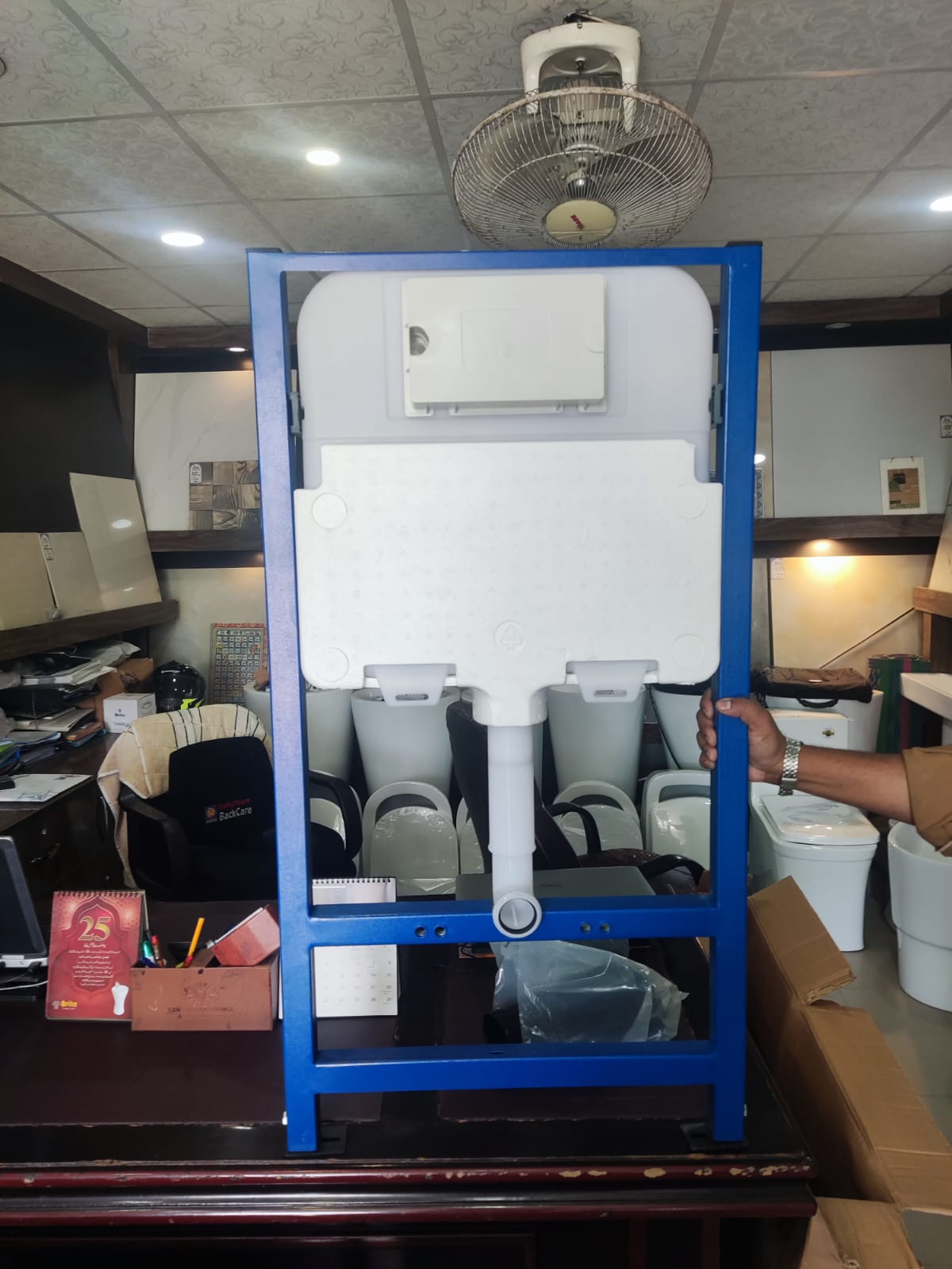 Brite Concealed Tank Full Frame - Brite Ceramics - Sanitary & Fittings