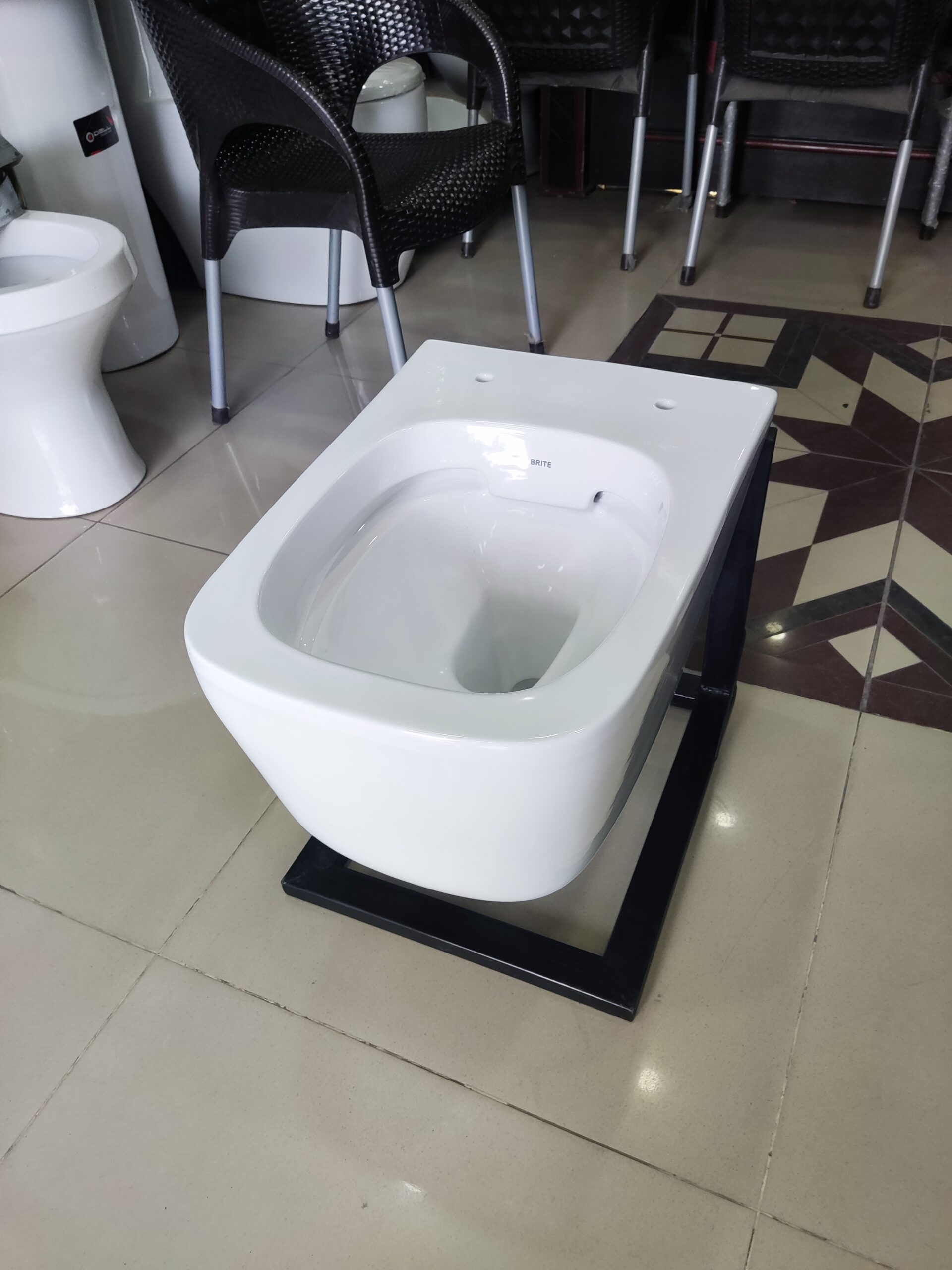 Wallhanging Commode X101 Rimless - Brite Ceramics - Sanitary & Fittings