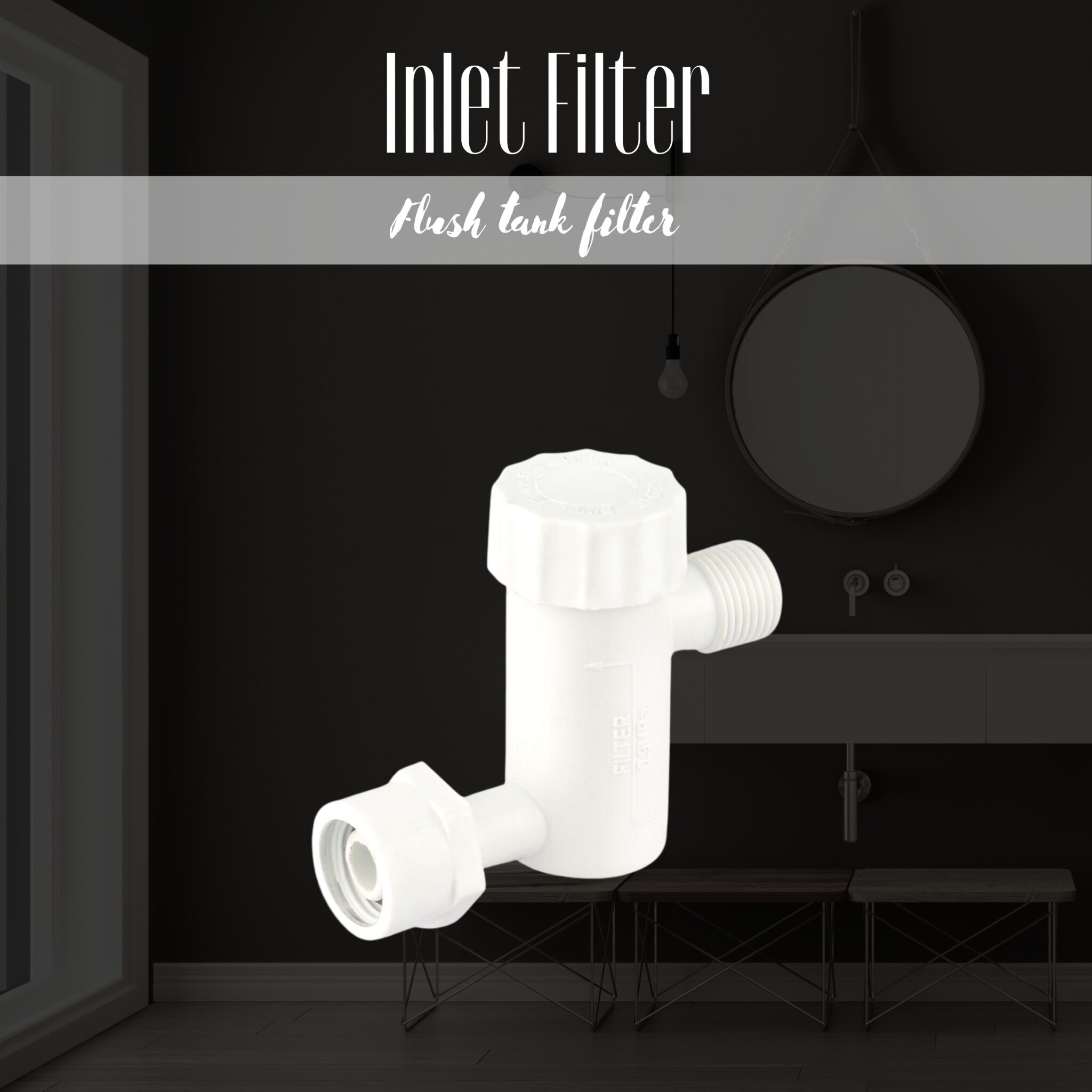 INLET Filter for Commode & Flush Tank - Sanitary & Fittings