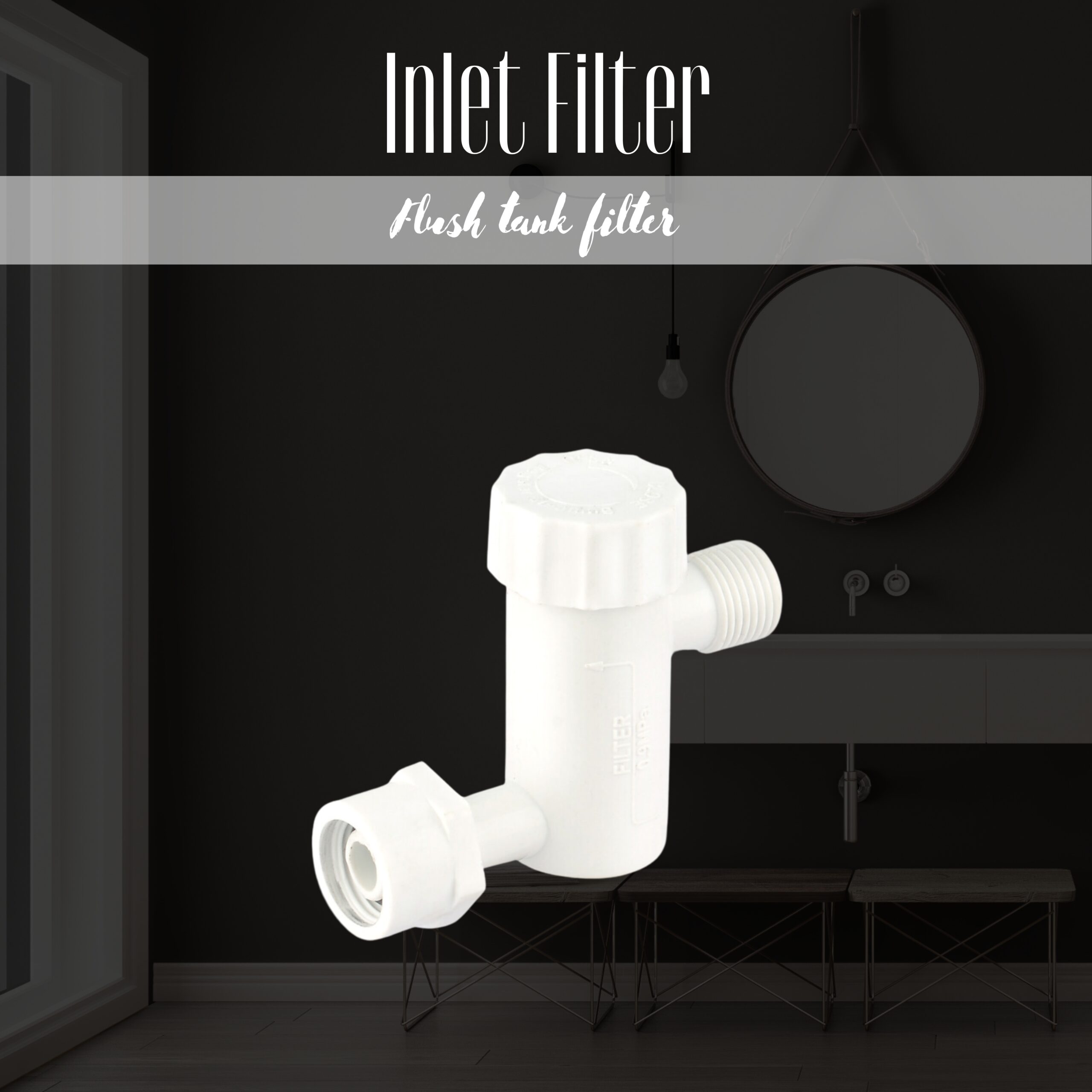 INLET Filter for Commode & Flush Tank - Sanitary & Fittings