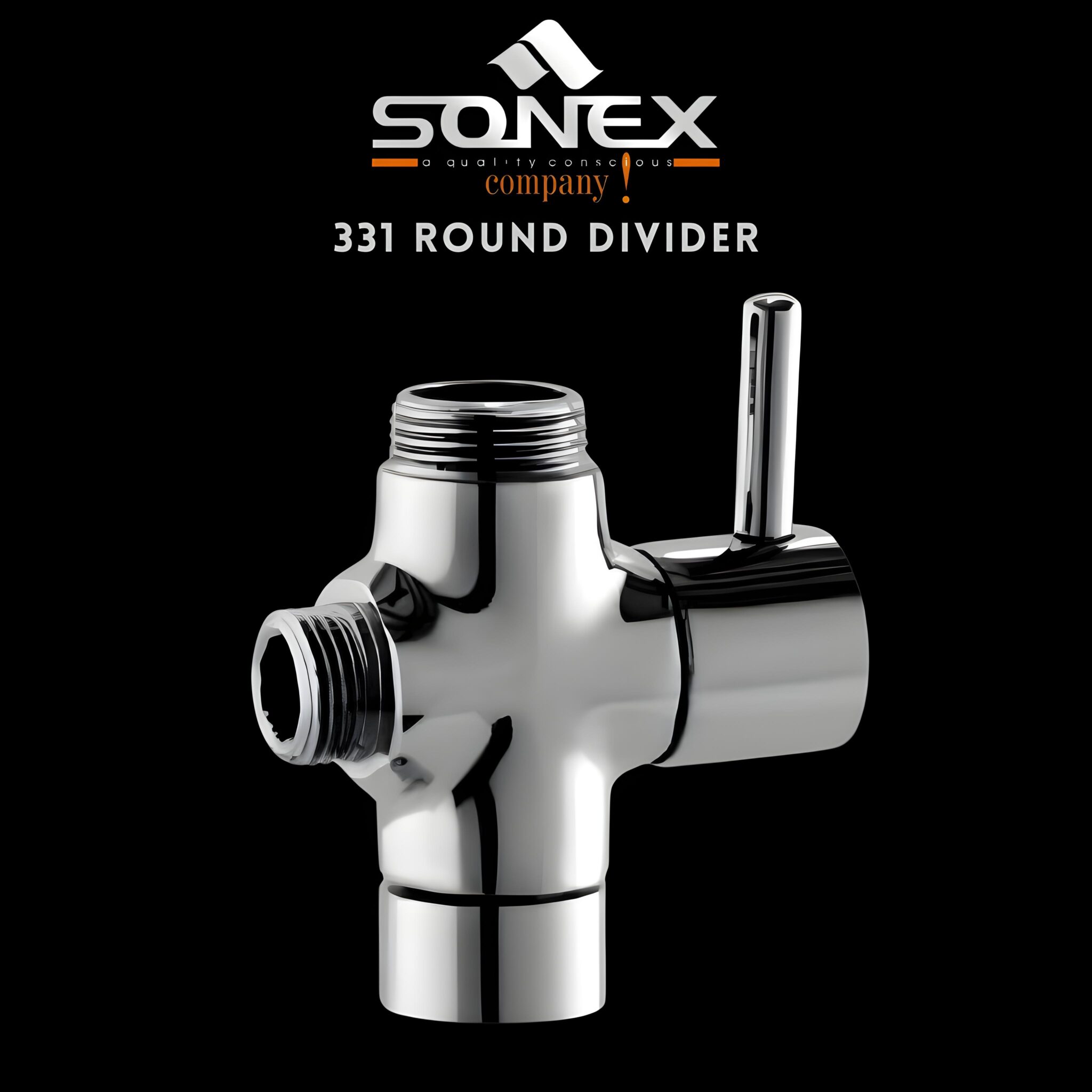 SONEX 331 Divider Round – Wall Shower Divider Round – SONEX SANITARY ...