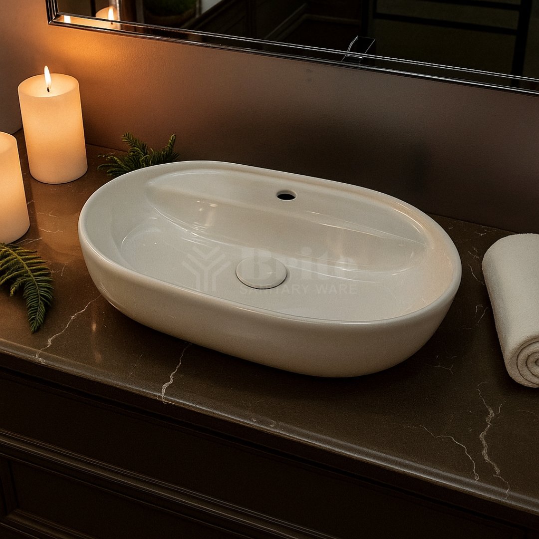 Brite 008 Vanity Wash Basin – Brite Sanitary Ware - Sanitary & Fittings