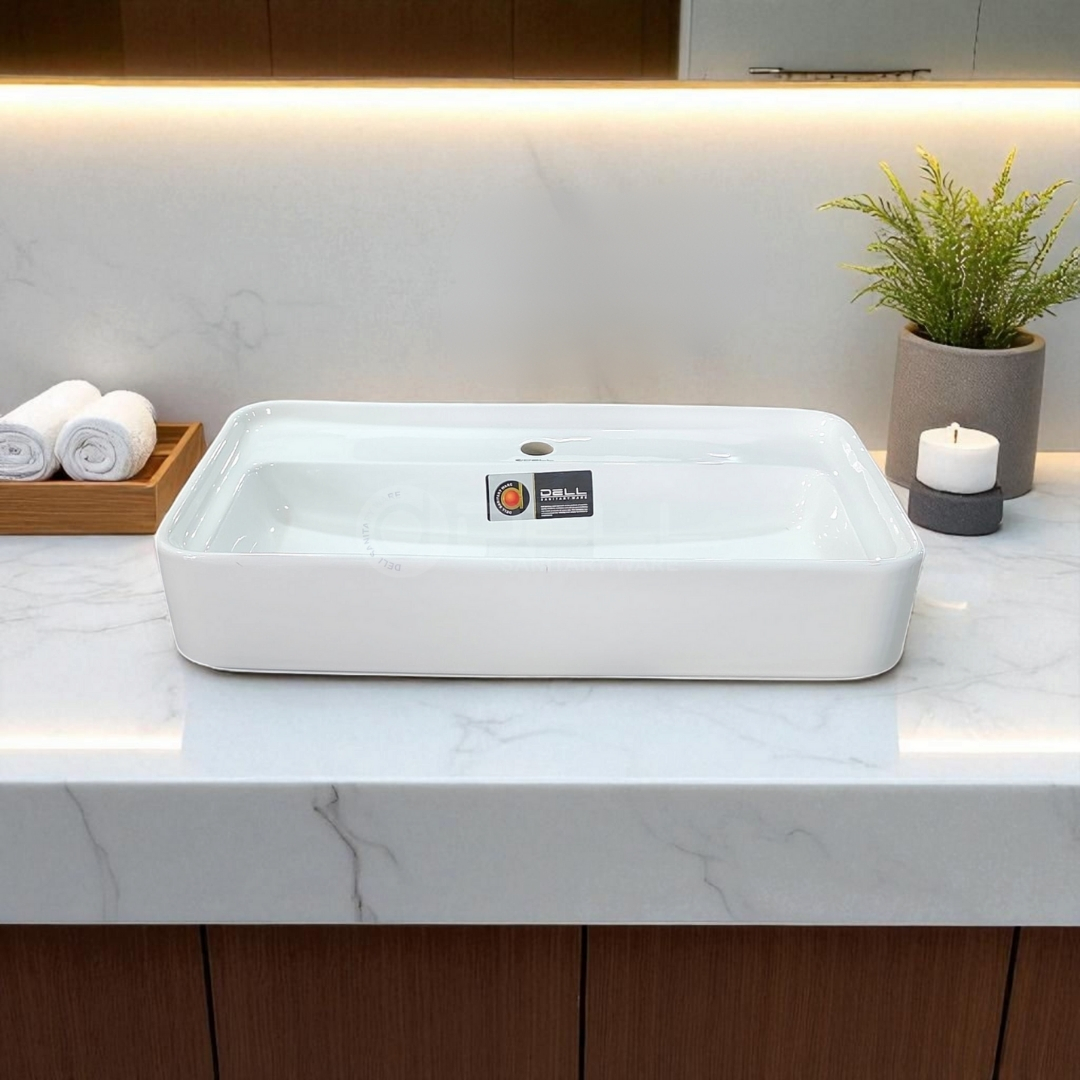 Dell 28'' Vanity Wash Basin - Dell Sanitary Ware - Sanitary & Fittings