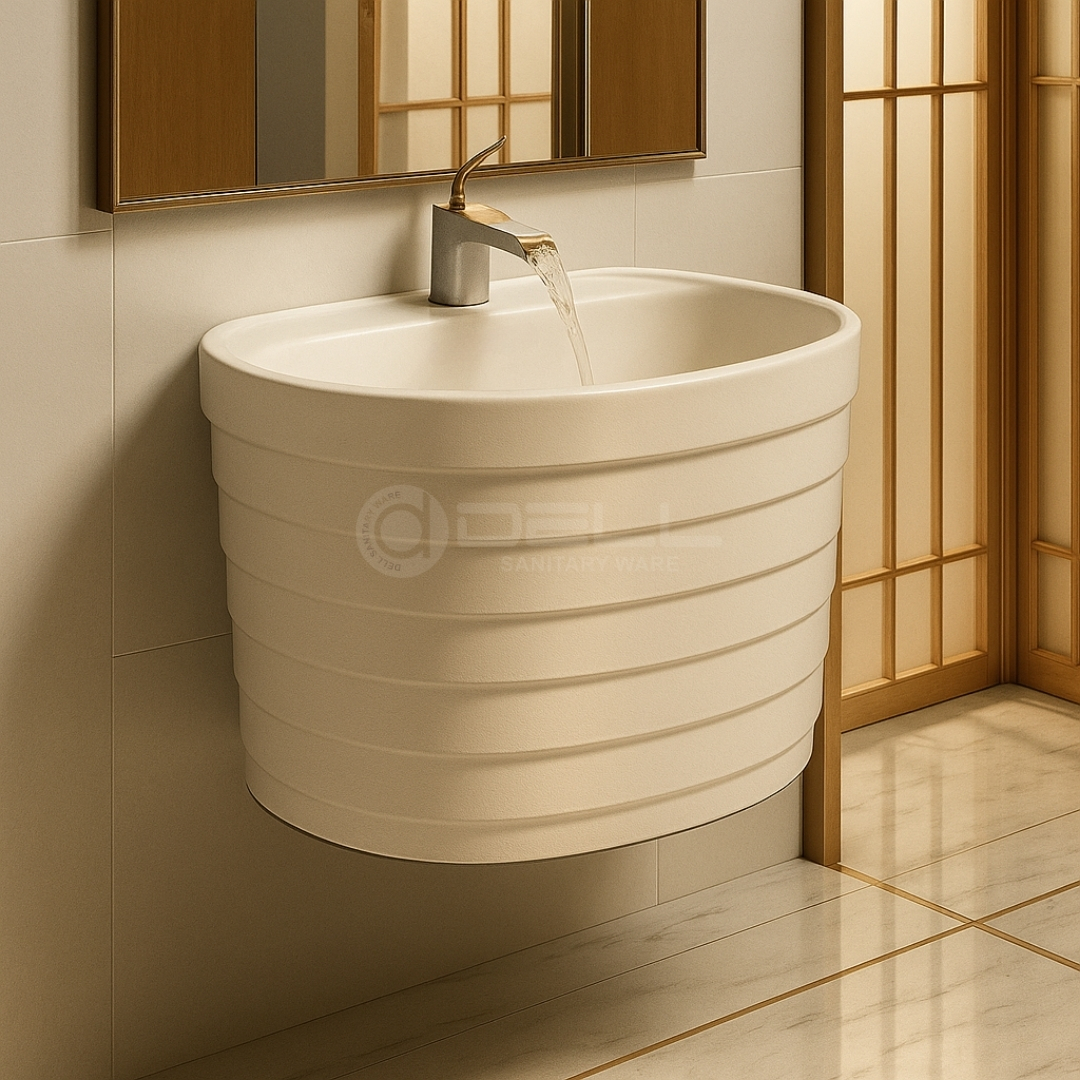 Dell Wall Hang Basin 3 - Dell Ceramics - Dell Sanitary Ware - Sanitary ...