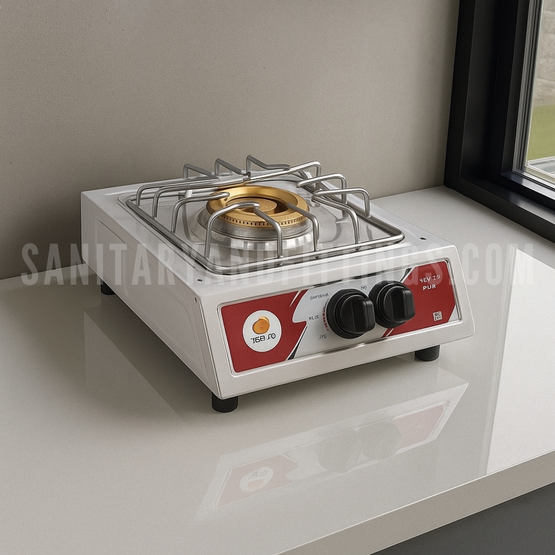 Gas Stove Rino RS22 Manual single Burner Kitchen Stove - Sanitary ...