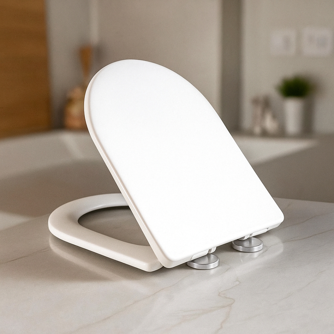 Detachable Hydraulic Commode Seat Cover D-150 D-Shape – Commode Lid ...